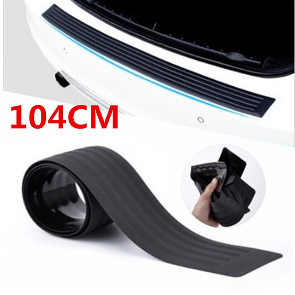 104cm Car Rear Bumper Cover Sill Scuff Plate Protector Trim Car ...