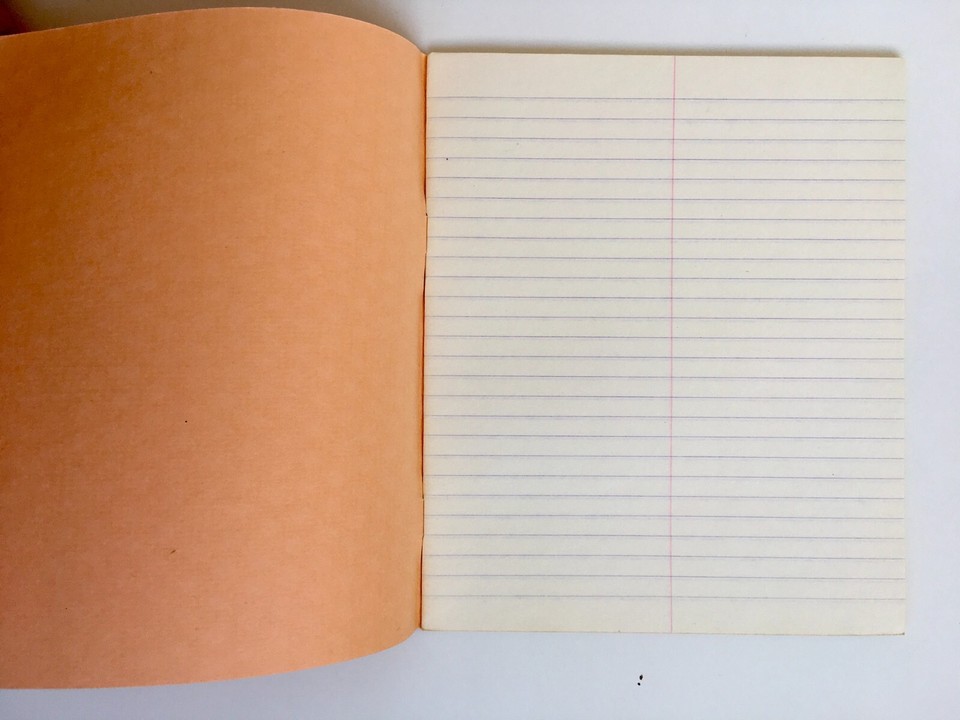 Vintage Student's Copybook, school notebook for writing words, USSR, 24 ...