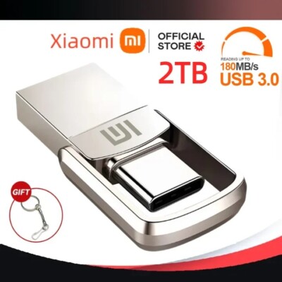 Xiaomi 2tb USB Flash Drive 3.2 Type C PenDrive Memory Stick 64G 128GB ...