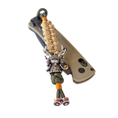 Warrior Japanese Samurai Paracord Custom EDC Lanyard Handmade ...