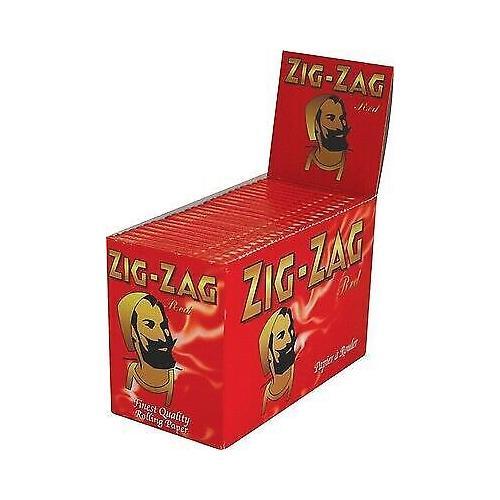 ZIG ZAG RED STANDARD Regular Cigarette Rolling Papers | eBay