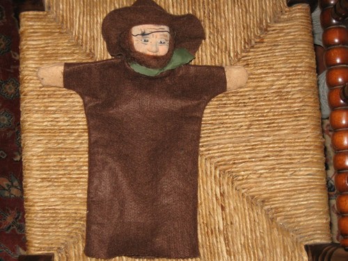 Old Antique German Hunter Hand Puppet Very Rare | eBay