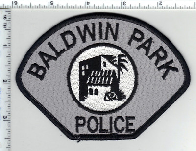 Baldwin Park Police (California) Shoulder Patch - new from the 1990's ...