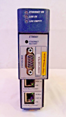 GE FANUC IC695ETM001-ER RX3i Ethernet Module ~ For Parts/ Repair | eBay