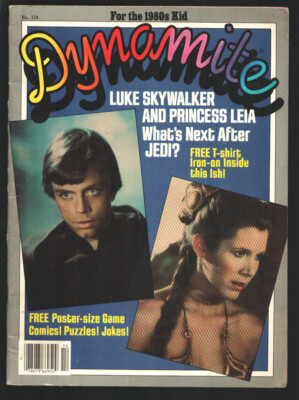 MAG: Dynamite/Arcade #114 1983-Scholastic-Luke Skywalker & Princess ...