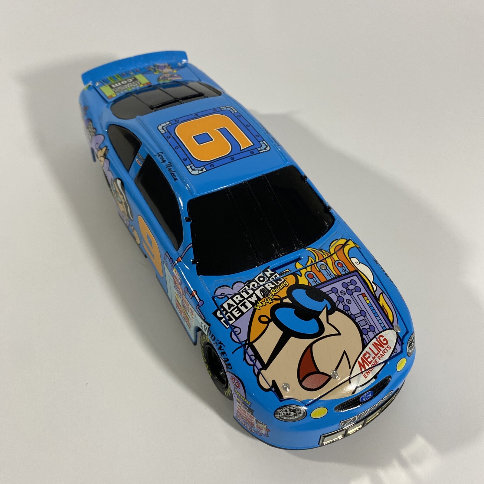 Jerry Nadeau #9 1:24 NASCAR Cartoon Network Wacky Racing 1999 LTD ...