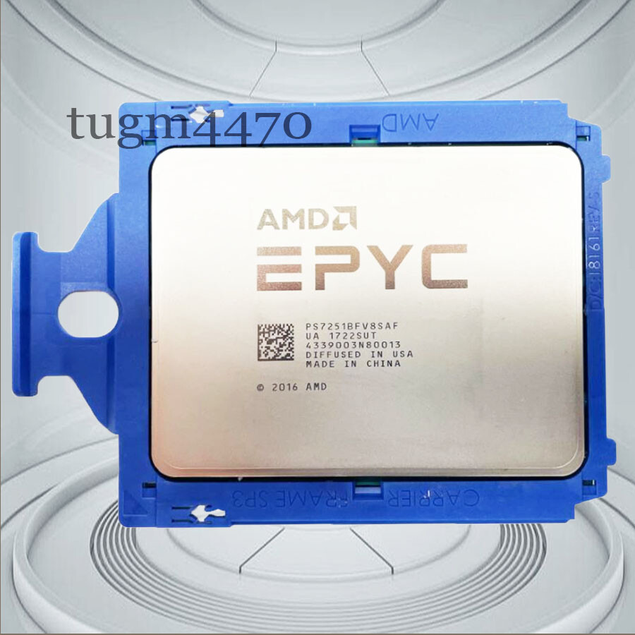 AMD EPYC 7251 CPU processor 8-core 2.1GHz 14nm cache TDP 120w ...