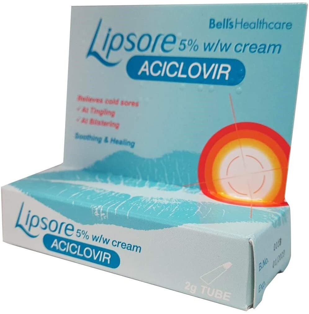 Bells Lipsore 5% Coldsore Lip Treatment Cream - Relives, Soothes And ...