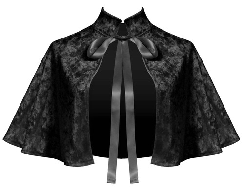 Victorian Gothic Historical Steampunk Pirate Lolita Crushed Velvet ...