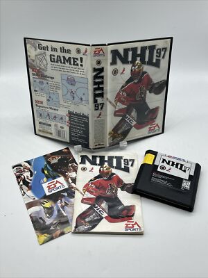 EA Sports, NHL 97, Sega Genesis, Complete in Box/ CIB 14633076035| eBay