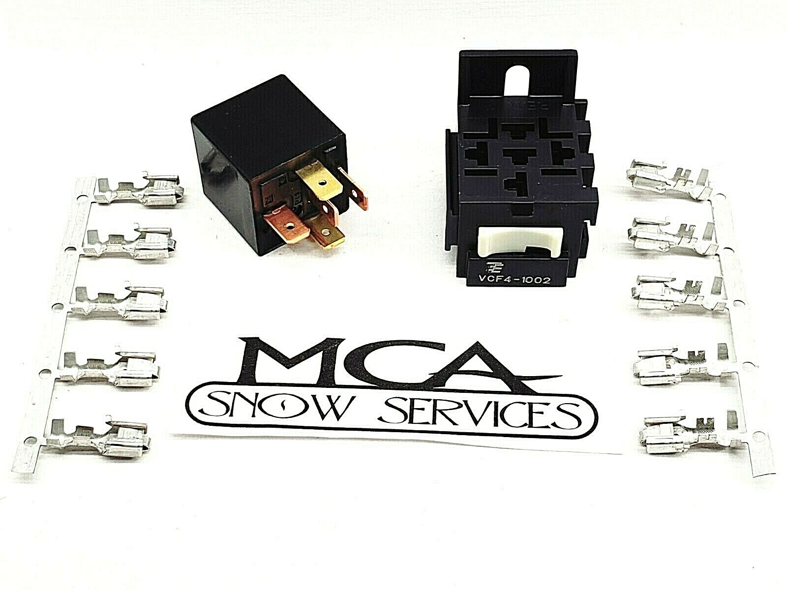 BOSS SNOW PLOW RELAY RELAY SOCKET & TERMINALS MSC04294 | eBay