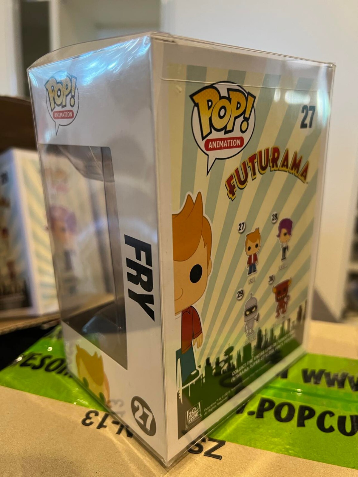 Funko POP Vinyl - Animation - Futurama - Fry - #27 | eBay Australia