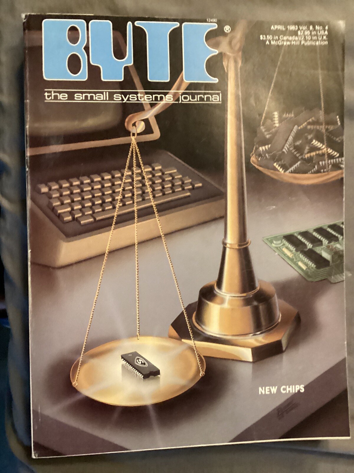 BYTE - April 1983 - New Chips - FREE SHIPPING | eBay