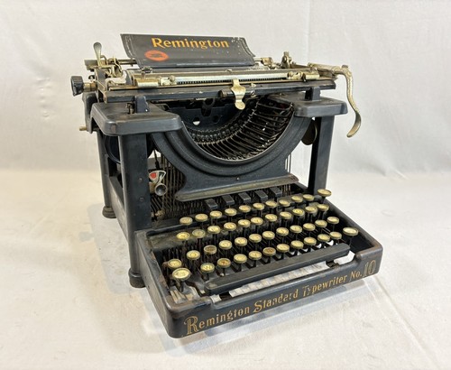 Remington 10 Cursive Typewriter Year 1912 | eBay