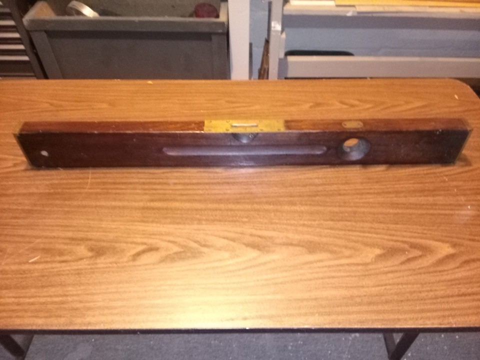 Vintage Stanley Wood Level 30 inch #3. SW New Britain Conn USA | eBay