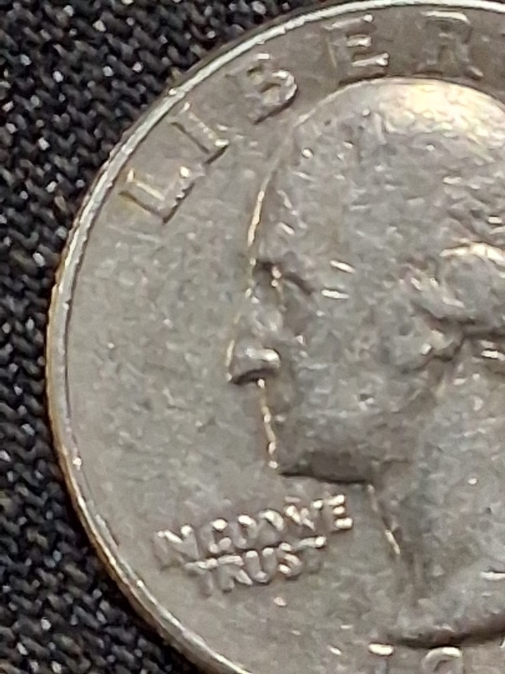 1983-D Washington Quarter With Filled Mint Mark And Errors | eBay