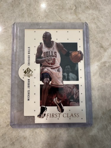 1998 Upper Deck SP Authentic First Class MICHAEL JORDAN Die Cut #FC1 ...