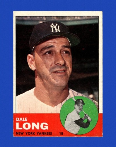 1963 Topps Set-Break #484 Dale Long EX-EXMINT *GMCARDS* | eBay