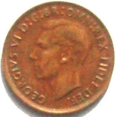 Australia Coin 1949, 1d one penny King George VI G6 | eBay Australia
