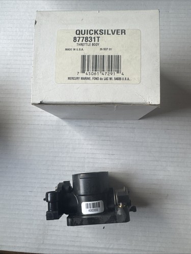 Quicksilver 877831T THROTTLE BODY W/ TPS MERCURY 40-60 HP 4 STROKE EFI ...