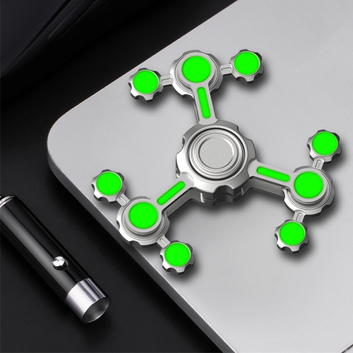 Chaos Pendulum luminous Fidget Spinner Adult Metal Hand Spinner EDC ...