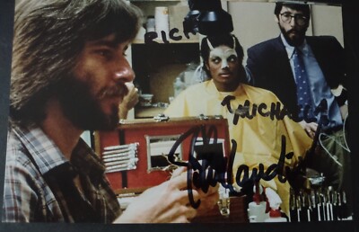 JOHN LANDIS DIRECTOR SIGNED AUTOGRAPHED MICHAEL JACKSON THRILLER VIDEO ...
