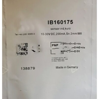 1PC NEW FOR IPF proximity switch sensor IB 160175 IB160175 | eBay