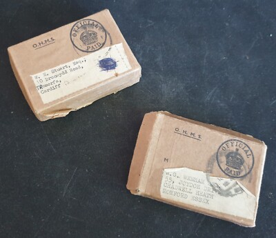 WW2 British Royal Air Force, Air Ministry-Issued Cardboard Medal Boxes ...