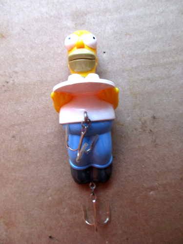 The Simpsons Homer Simpson Novelty Fishing Lure | eBay
