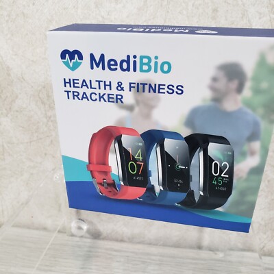 MEDIBIO HEALTH & FITNESS TRACKER SMART BAND~ROHS COMPLIANT~NEW | eBay