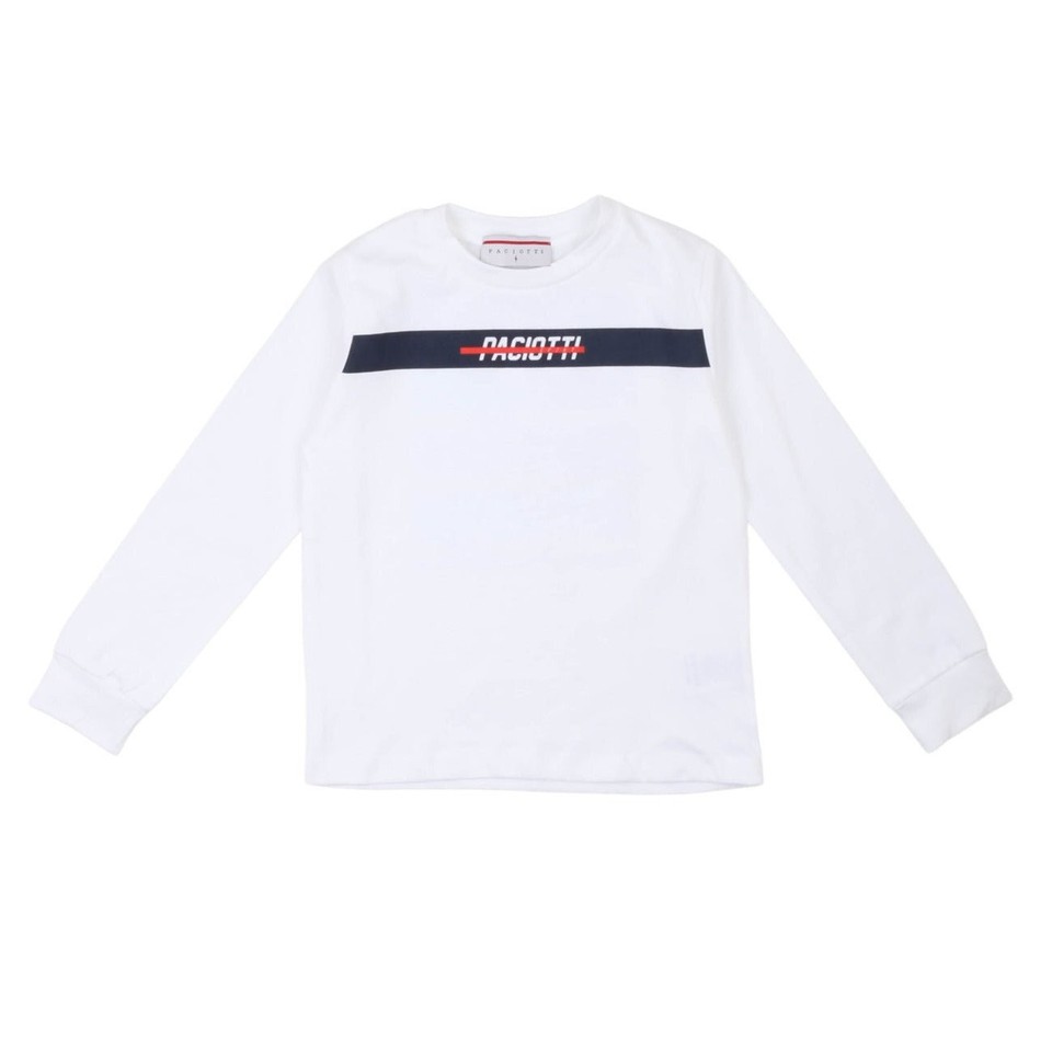 Paciotti - T-Shirt Manica Lunga Bianca | eBay