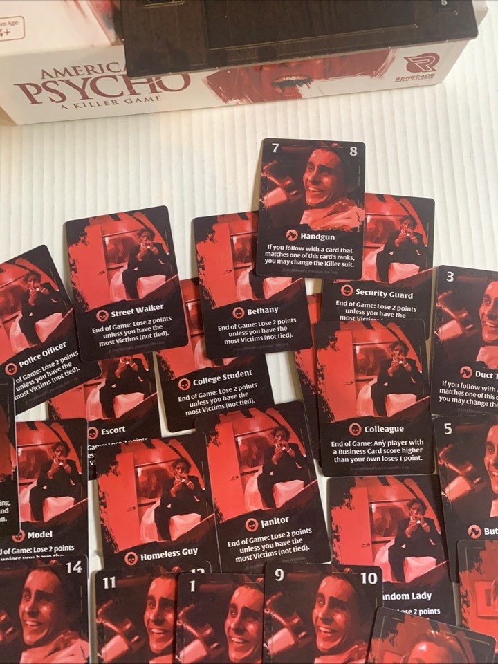 American Psycho Board Game | eBay