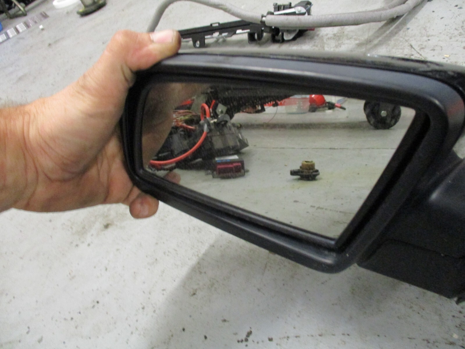 2007-2010 BMW E6X 5 Series 07 Power Folding Side Mirror w/ Glass Left ...