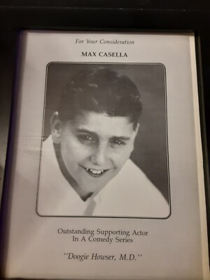 Max Casella Doogie Howser Rare Original Emmy Awards Promo Poster Ad ...