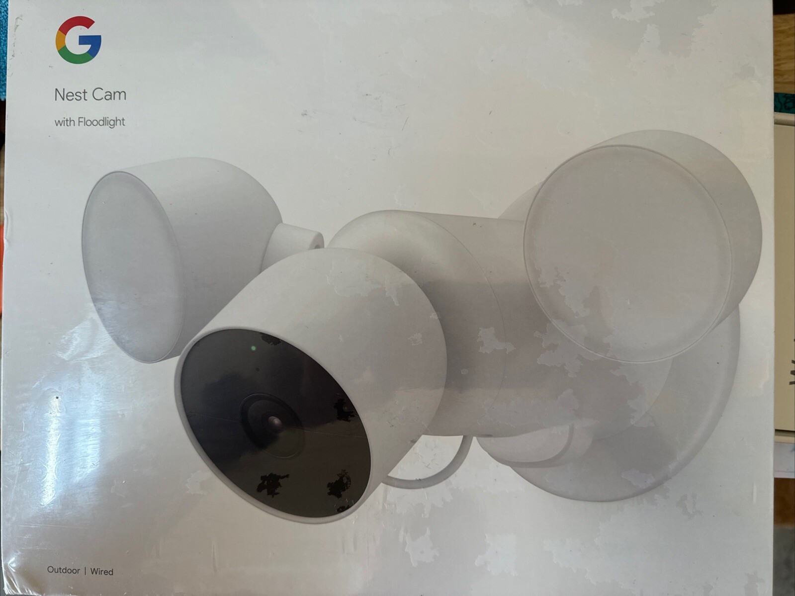 Google Nest Cam with Floodlight - Outdoor Camera - Floodlight Security ...