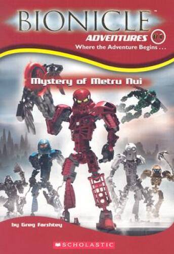 Bionicle Adventures #1: Mystery of Metru Nui - Mass Market Paperback ...