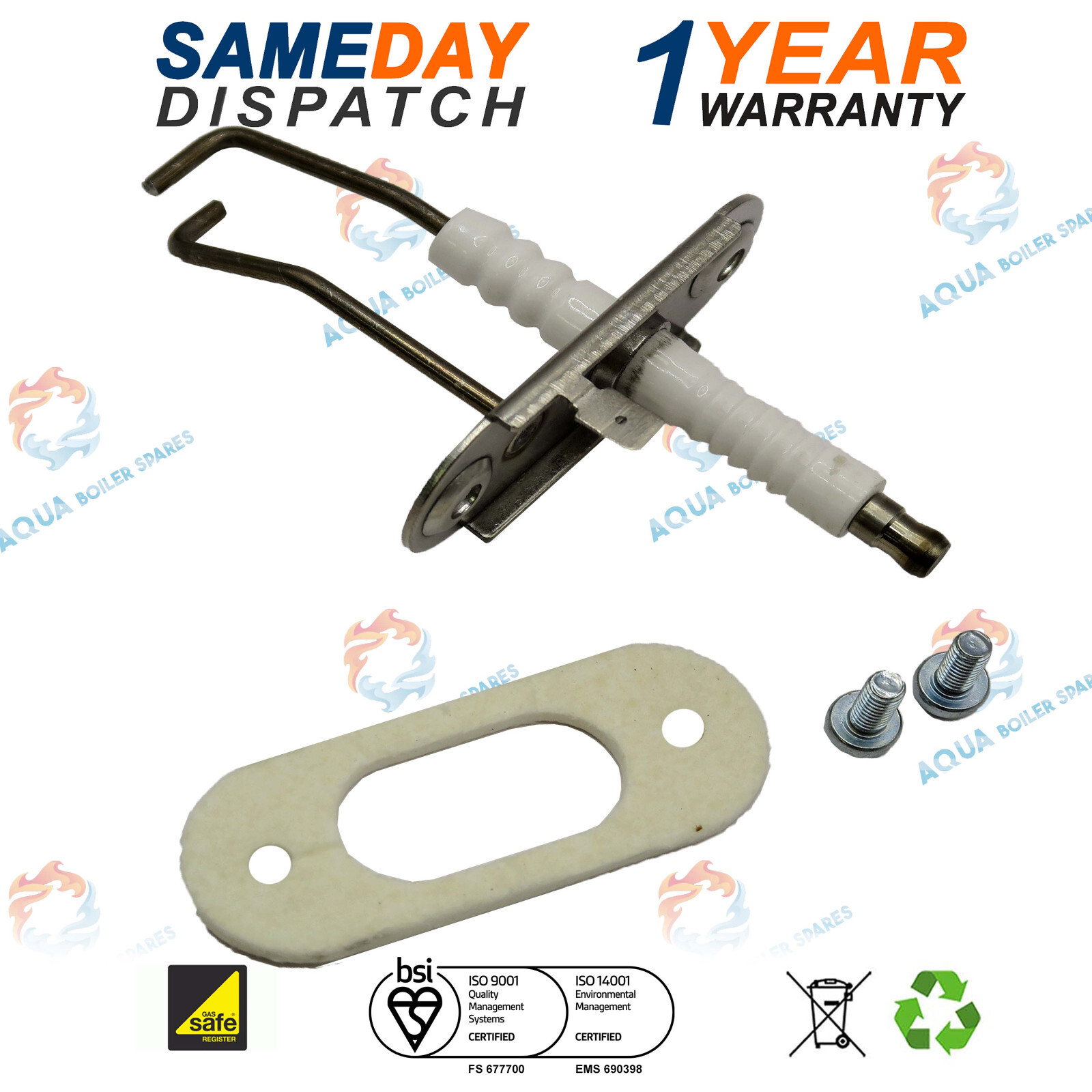 Vaillant Ecotec Pro 24 28 VUW & R1 R2 R4 Ignition Electrode 0020133816 ...