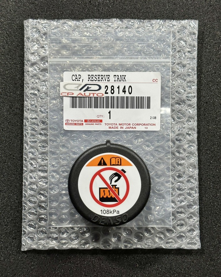 19 - 22 TOYOTA COROLLA RADIATOR COOLANT RESERVE TANK CAP OEM NEW | eBay