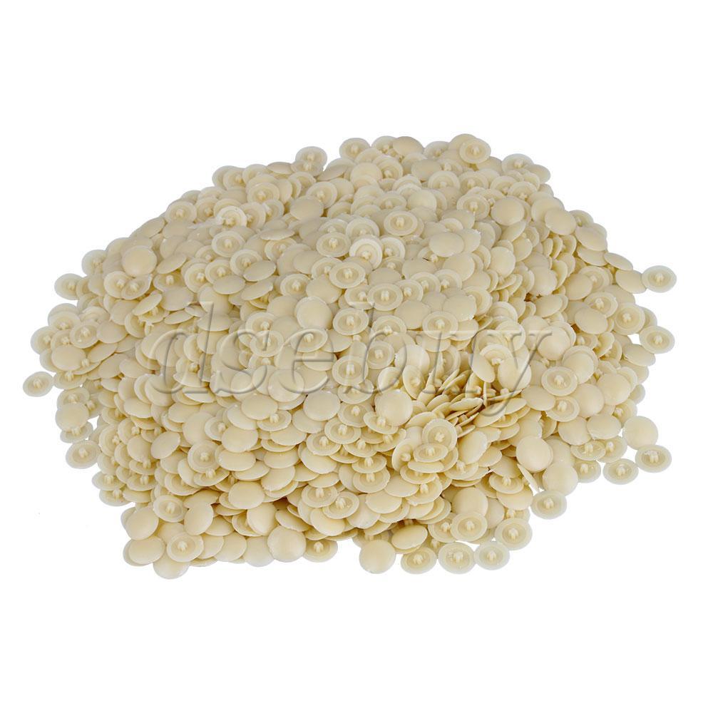 Small Beige PP Plastic Press-fit Self-tapping Screw Cover Caps Set of ...