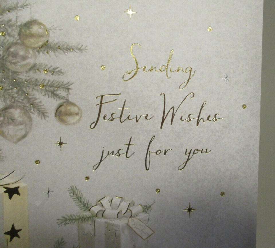 CARD FACTORY CHRISTMAS CARD PRESENTS / TREE | eBay UK