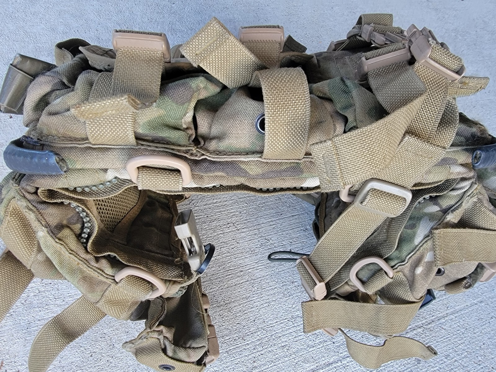 HSGI Denali Chest Rig Multicam Used Spray Paint | eBay