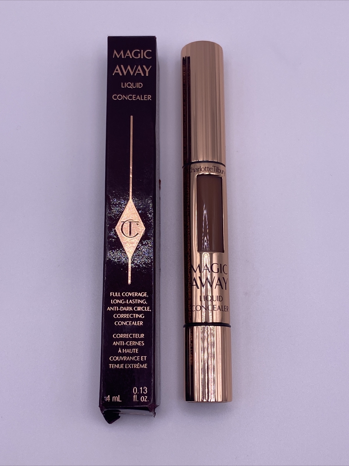 Charlotte Tilbury Magic Away Liquid Concealer 15.5 Deep 0.13oz 4ml NIB ...