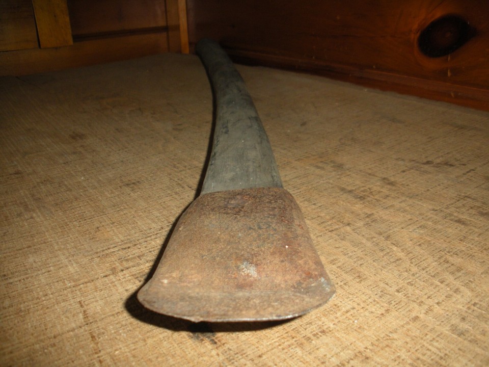 Vintage Handmade BARK SPUD / PEELER / Primitive Log Home, Barn Building ...