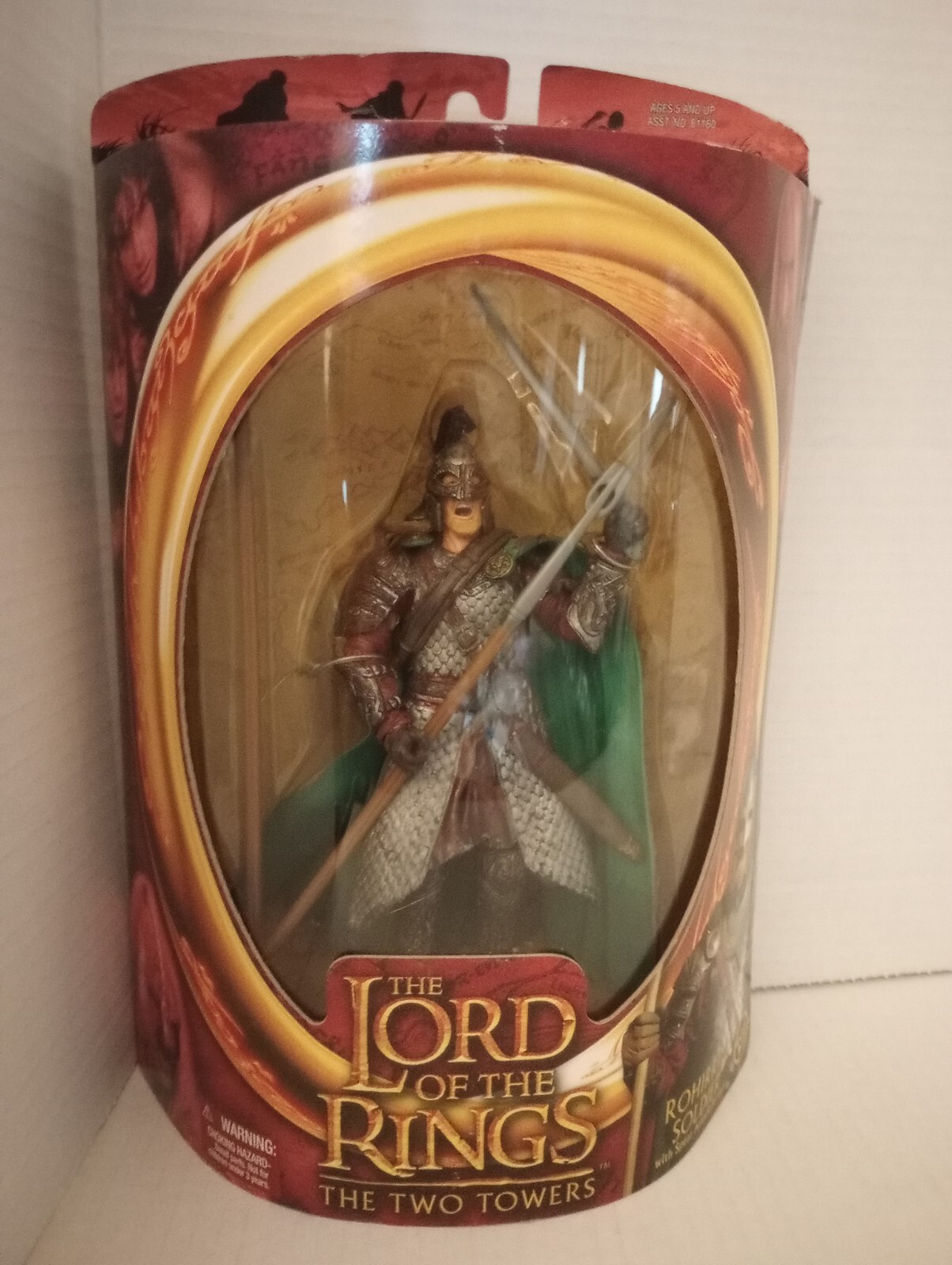 Lord of the Rings Two Towers action figure Rohirrim Soldier toybiz NEW ...