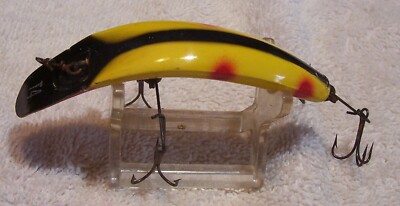 020925 VINTAGE HELIN FLATFISH T4 LURE NICE COLOR 3-3/8" LOT H20 | eBay