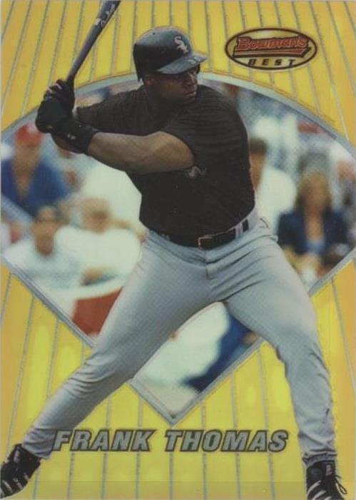 1996 Bowman's Best - Frank Thomas #13 Refractor for sale online | eBay