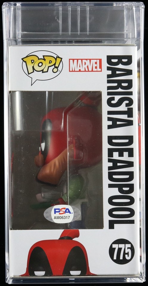 Tone Rodriguez Signed Funko Pop #775 PSA/DNA Encapsulated Barista ...