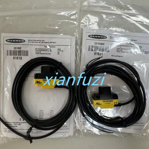 1PC NEW BANNER Photoelectric Switch QS18VN6R+QS186E | eBay