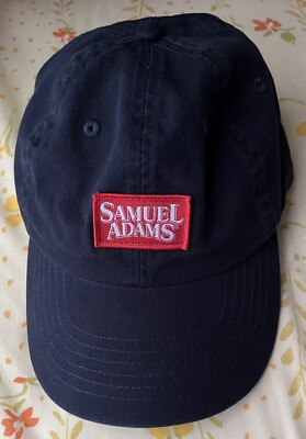 Sam Adams Blue Baseball Cap 100% Cotton | eBay