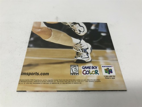 WWF warzone / NBA JAM 99 - Nintendo Game Boy Color GBC- Poster only | eBay